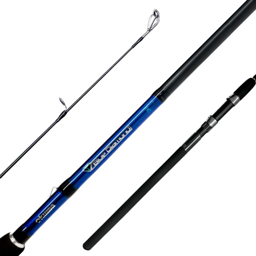 Vara Okuma Blue Diamond 4,20 - 4 Partes para Molinete