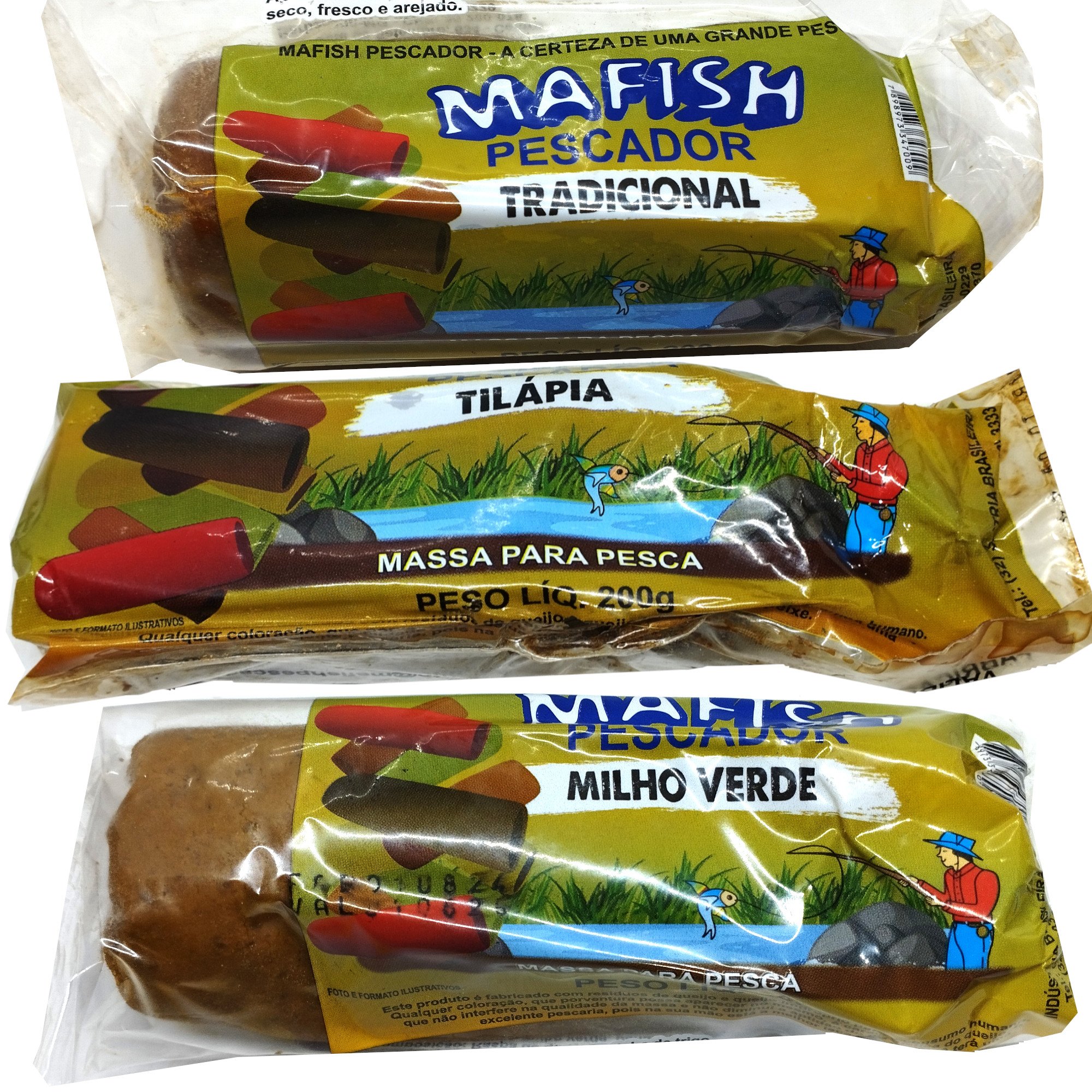 Massa para Pesca Mafish Pescador Fedidinha 200g