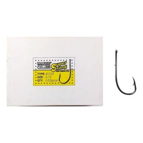 Caixa de Anzóis Super Strong 4330 N5/0 Marine Sports | 100 pcs