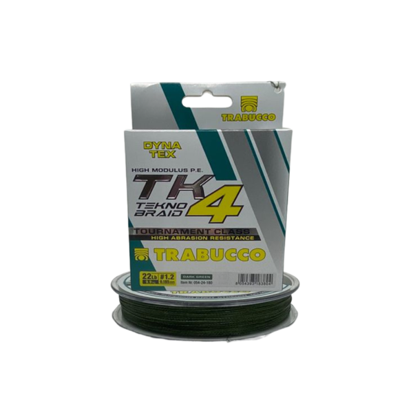 LINHA TRABUCCO TK4 TEKNO BRAID MULTIFILAMENTO - 150M